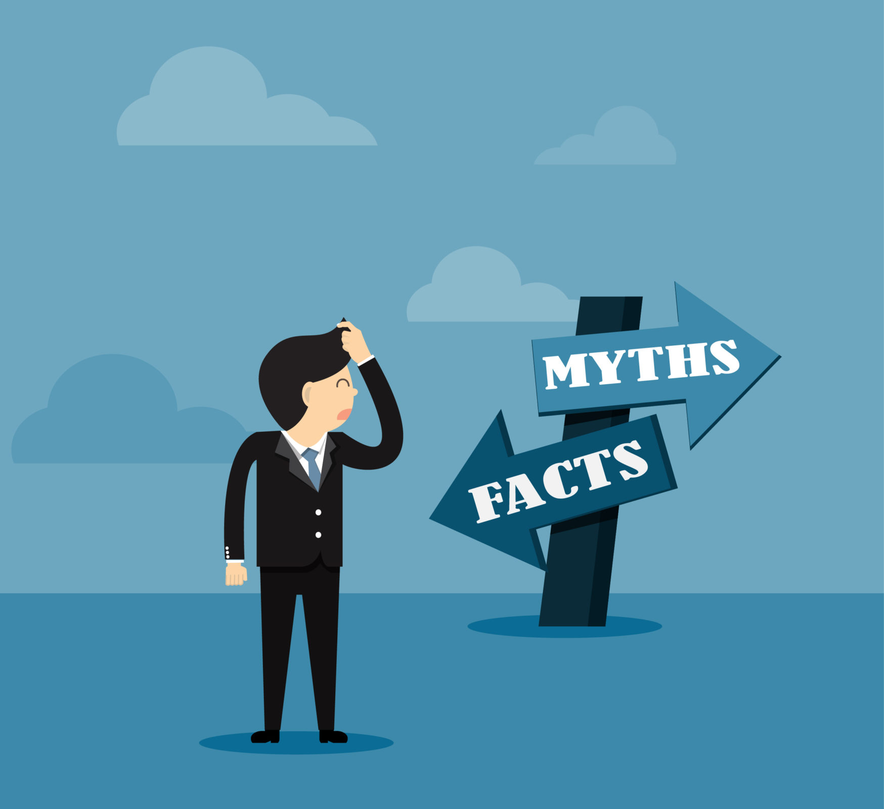 common myths about thinking